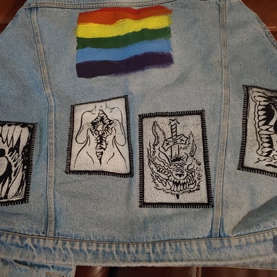 Hand Made Punk Patches - Etsy