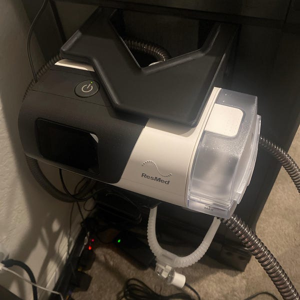 CPAP Shelf With Hose Dryer (filtered) for Resmed Airsense 11, Wall ...