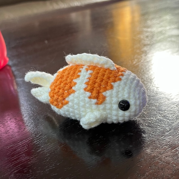 PATTERN: Kiki the Koi Fish Pattern - Amigurumi Koi Pattern - Crochet ...