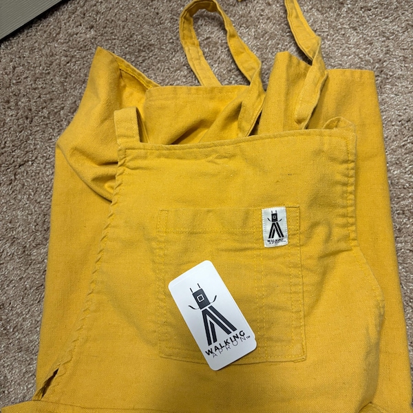 KIDS! Durable Cotton Canvas Pottery Apron Ceramic Apron Throwing Apron ...