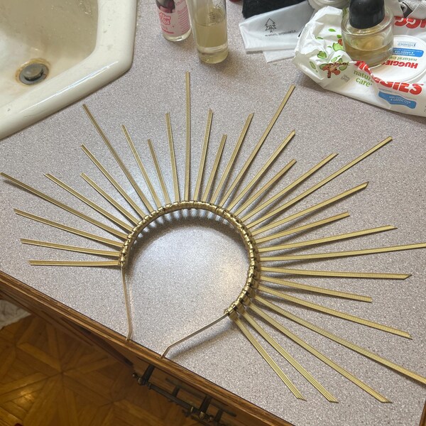 LILAC CORPSE HALO, Festival Crown, Halos, Costume Accessories, Halo ...