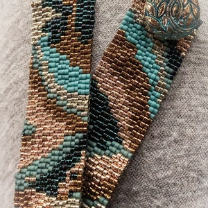 Alphabet Letters A-Z Font Peyote Stitch Beading Pattern INSTANT ...