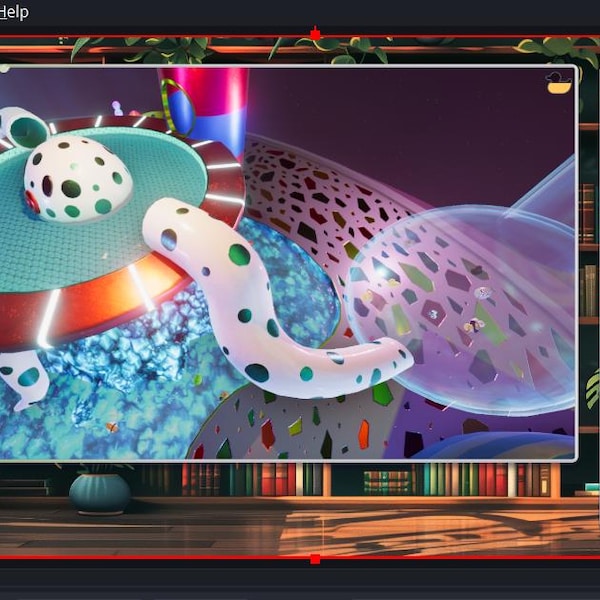 Low-fi Library Overlays Kit - Twitch Stream Package - Animated Wooden ...