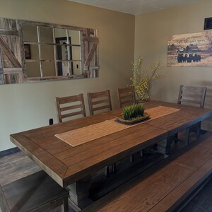 8 Pane Farmhouse Wall Decor Window Mirror Rustic Window Mirror Rustic ...