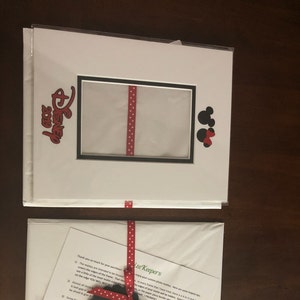 Disney Autograph Mat Book Idea 8x10 Signature Matte Fits 4x6 Photo ...