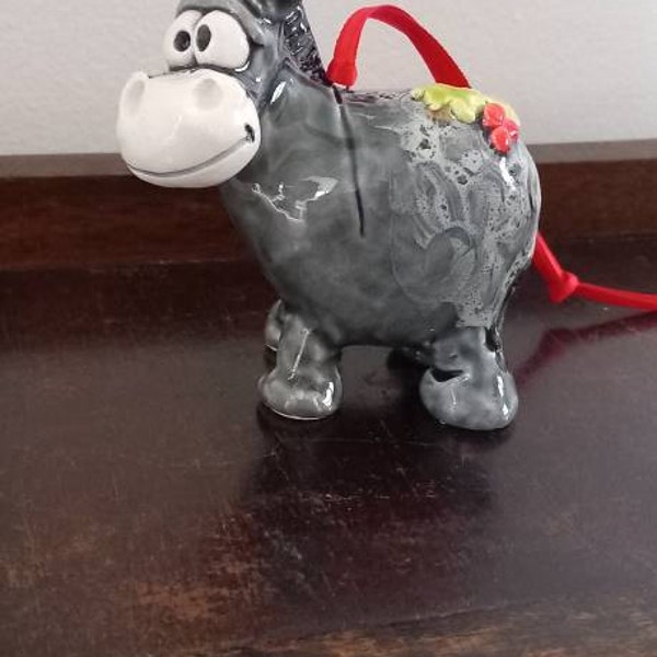 Name a Donkey Christmas Tree Bauble. Handmade Christmas Tree Decoration ...