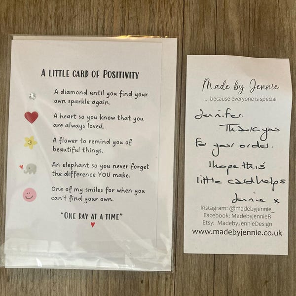 A Little Card of Friendship, Friend Appreciation Card - Etsy