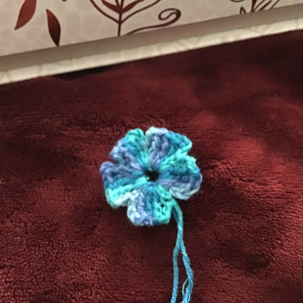 Crochet Small Easy Flower Pattern Micro Crochet Flower Pattern Tiny ...