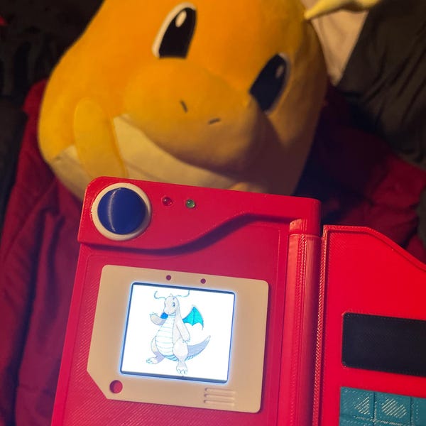 Pokédex - Fully Functional Electronic Talking - Scan for Pokémon - Etsy