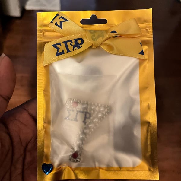 Sigma Gamma Rho Hand-sign Pin - Etsy