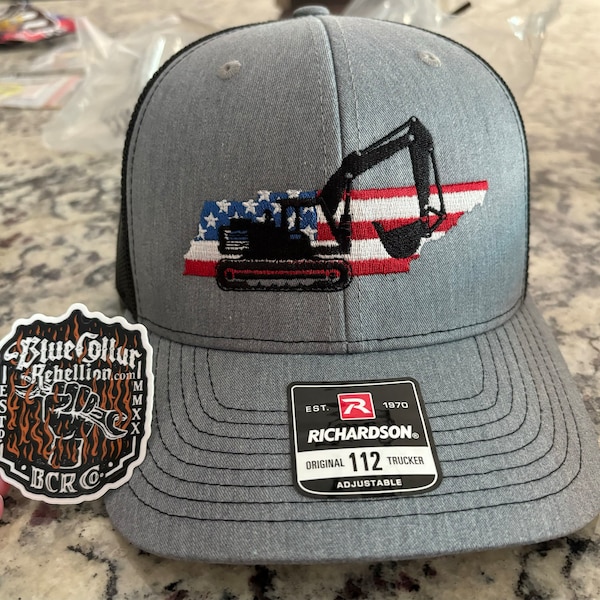 Oilfield Worker Oil Rig Leather Patch Hat Oilfield Gift, Great for ...