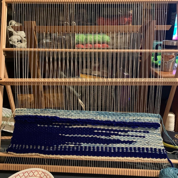 Huge Professional Weaving Loom Kit With Adjustable Stand (89 Cm X 87 Cm ...