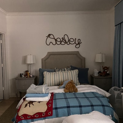 Giant Personalized Rope Wall Name for Nursery Decor, Extra Large ...