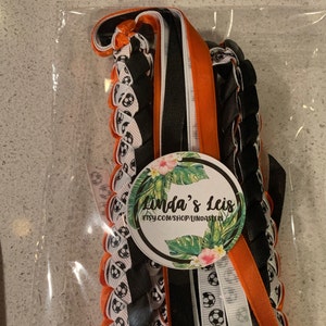 Soccer Ribbon Lei senior Night, Graduation - Etsy