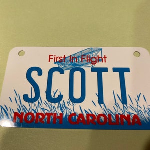 Custom Bicycle License Plates for Girls, Personalized With Any Name. 6 ...