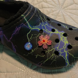 Custom Bling Luxury Jean Denim or Fabric Croc Clogs - Etsy