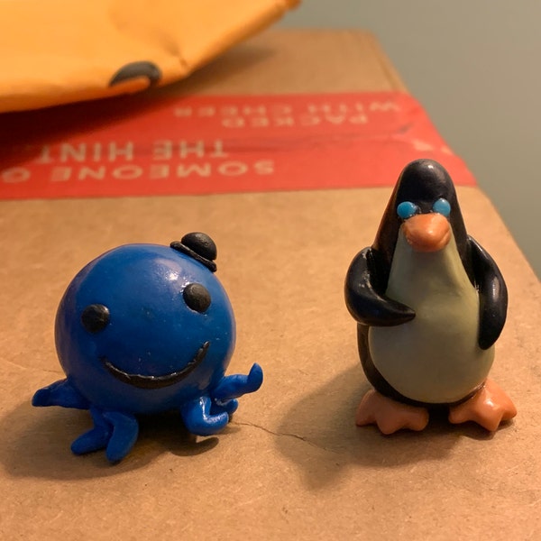 Pingu Pattern , Cute Penguin, Miniature, Clay Art, Tutorial, Make Your ...