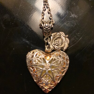 Essential Oil Diffuser Silver Elephant Necklace Young Living Doterra ...