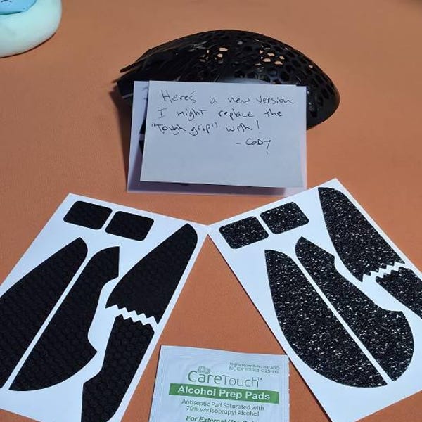 Wlmouse Beast X Alcantara Side Grips - Multiple Colors, Pick 2! - Etsy