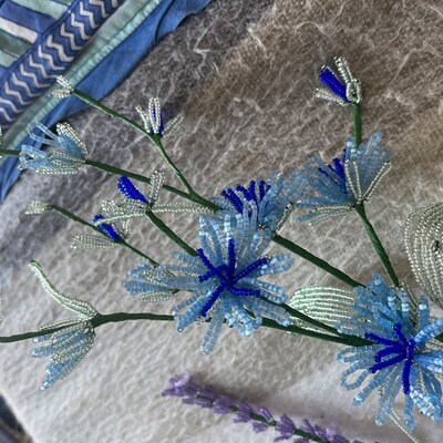 PDF Pattern Tulip Pattern Beaded Tulip French Beaded - Etsy