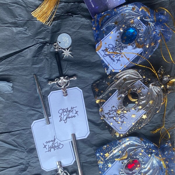 Batboy Winged Siphon Bookmarks | Officially Licensed | ACOTAR - Etsy