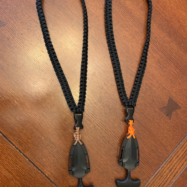 Black Lanyard for Keys, Paracord Lanyard Breakaway, Key Lanyard, Badge ...