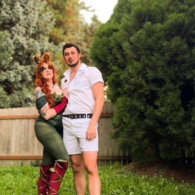 RIDDLER CANE Green Black Question Mark Costume Walking Stick Prop ...