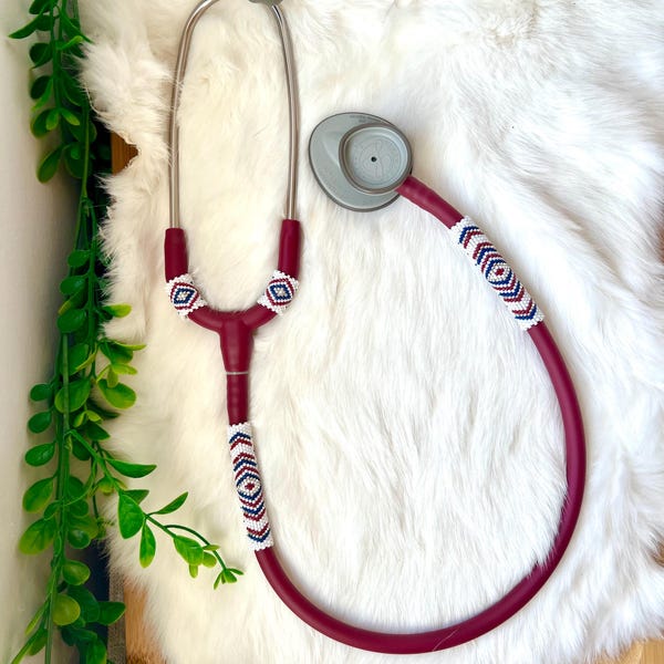 Pattern Download for Beaded Stethoscope, Even Count Tubular Peyote ...