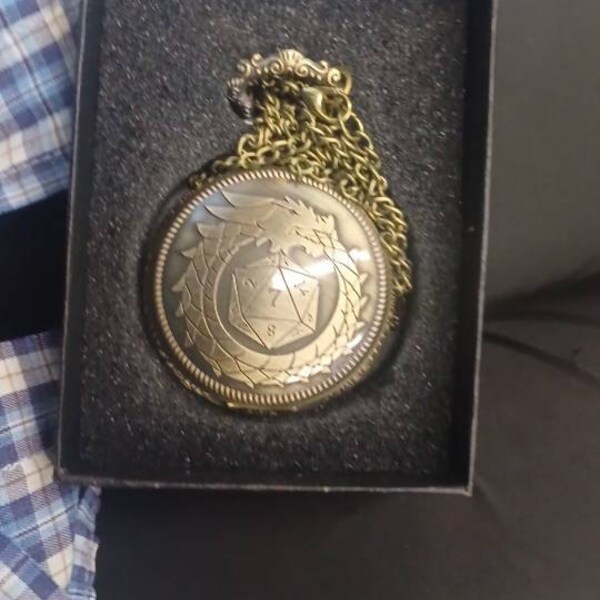 Custom Pocket Watch Dice Tray - Roman Style Pocket Watch Shell, Metal ...