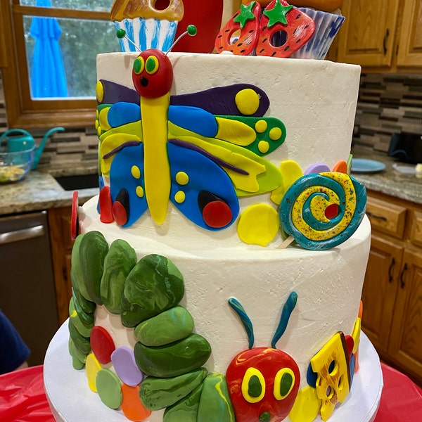 Super-realistic the Very Hungry Caterpillar Play and Learn Set With ...