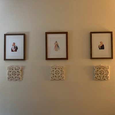 PRINTED Mary Prints 5x7 8x10 11x14 Virgin Mary Print Modern Mary Art ...