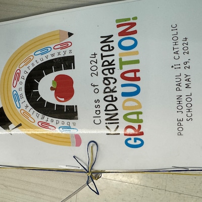 Kindergarten Graduation Sticker, Graduation Favor Tags, Kindergarten ...