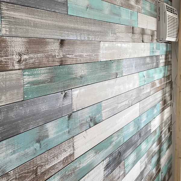 Shiplap Wall Planks - Beach House - Etsy