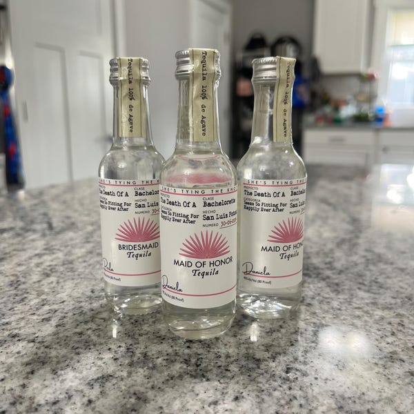 Custom Patron Label, Liquor Label, Graduation Bottle Labels, Grad Gift ...