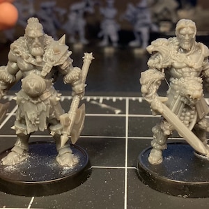 Wood Elf Druid DnD Miniature Tabletop RPG DnD Mini D&D | Etsy