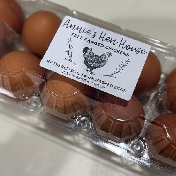 Custom Farm Fresh Meat Processing Sticker Label - Etsy