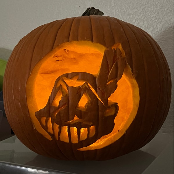 The Addams Family Pumpkin Carving Patterns - Printable PDF - Etsy