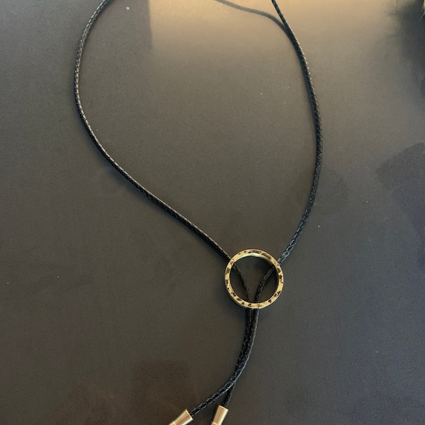 Modern Bolo Tie | Brass - Handmade in WA - Etsy