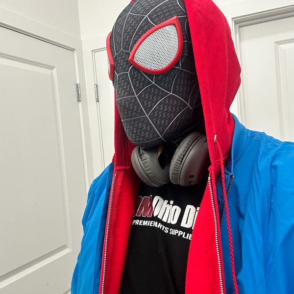 Spider-man Face Shell 3D Printed Mask - Homecoming Spiderman - Amazing ...