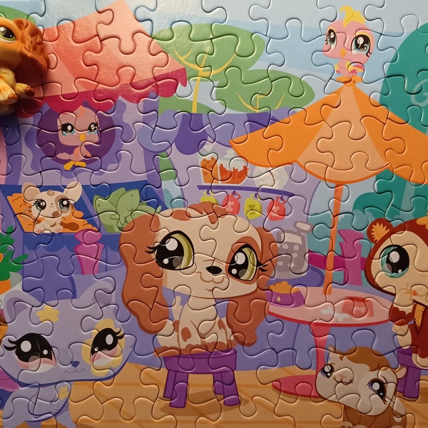 Hasbro Littlest Pet Shop Mommy/ Daddy and Baby Bunny Rabbit With ...