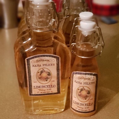 DIY Limoncello Label Customizable Limoncello Bottle Label Limoncello ...
