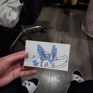 Shiny Greninja Peeker Sticker - Etsy