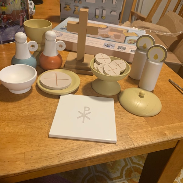 Wooden Mass Kit Playset - Etsy