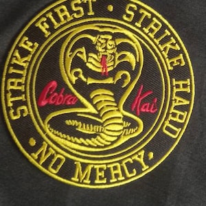 Karate Kid Miyagi Do Dojo Embroidered Sew on Iron on Patch Badge Daniel ...