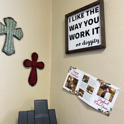 I Like the Way You Work It No Diggity Wall Hanging Farmhouse Funny Sign ...