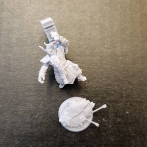 Paladin Knight Templar on Armored Giant Bear, Fighter Cavalier PC NPC ...