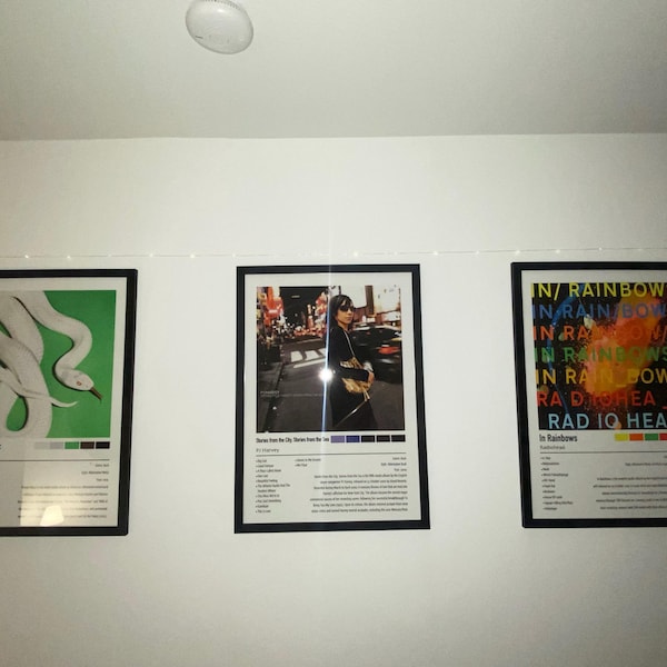 Set of 3 Music Posters | Personalised Music Print Aesthetic | Choose ...