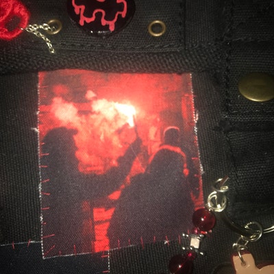 Horror Back Patch - Etsy