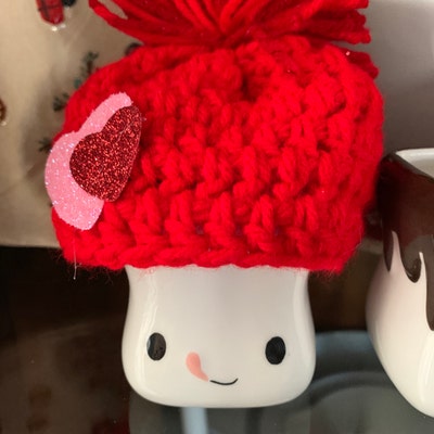 Valentines Day Marshmallow Hat Kiss Marshmallow Hat Valentines Day ...