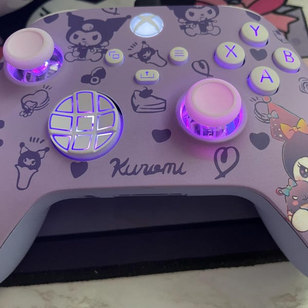 Kawaii Violet Theme - Cute Cartoon - RGB LED - Custom Wireless ...